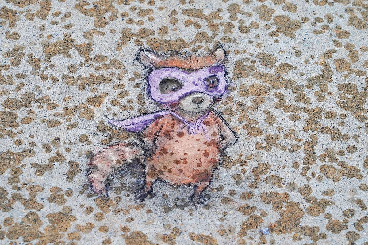Chalk Artist David Zinn - Ann Arbor Observer