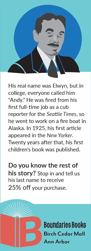 Boundaries Books - Ann Arbor Observer