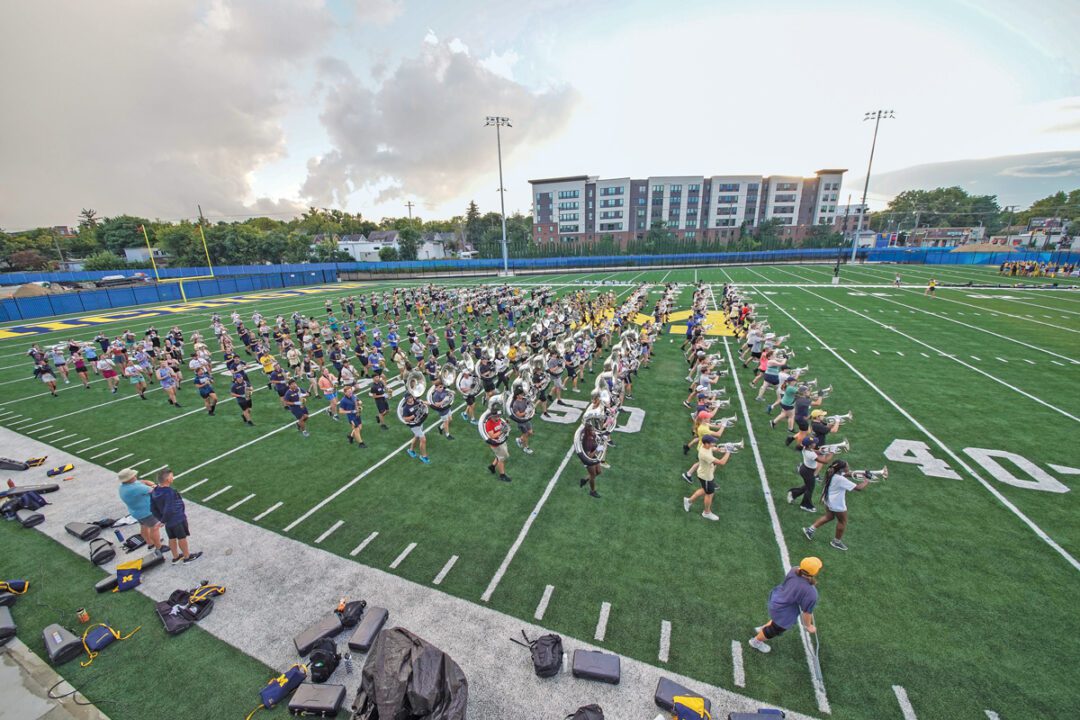 The Band Takes the Field - Ann Arbor Observer