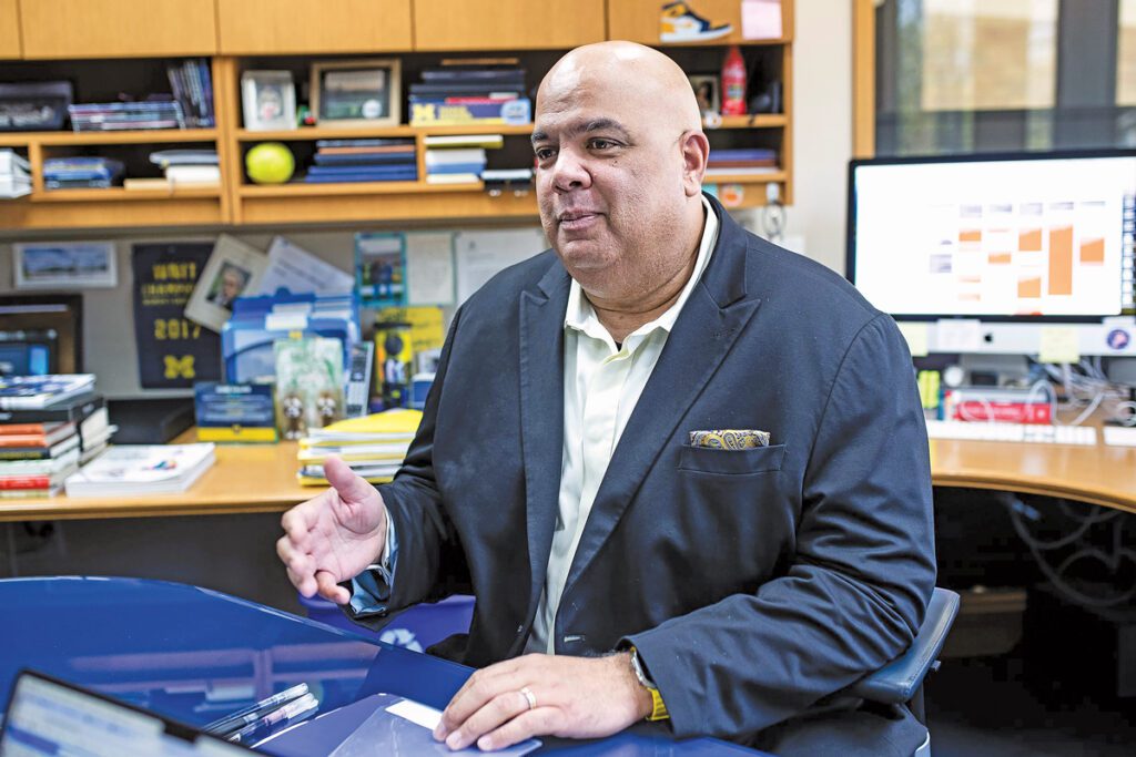 Warde Manuel in the NIL Era - Ann Arbor Observer